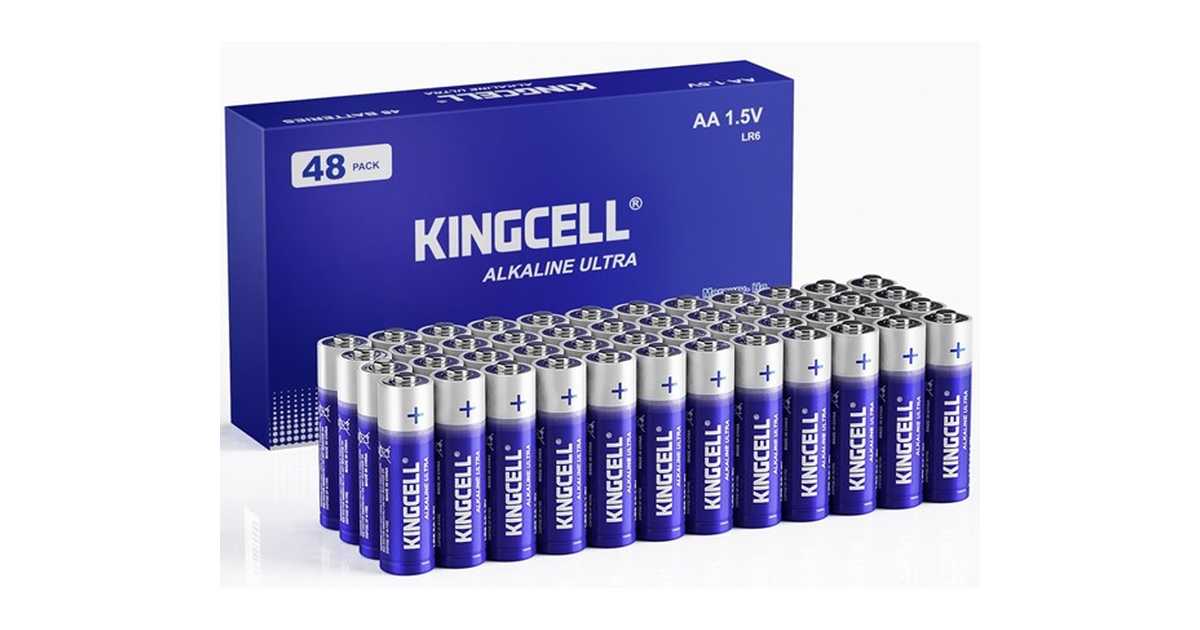 KINGCELL AA Alkaline Batteries