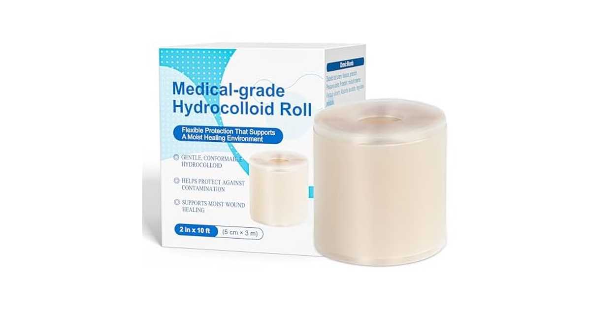 Eiiioea Medical Grade Hydrocolloid Roll